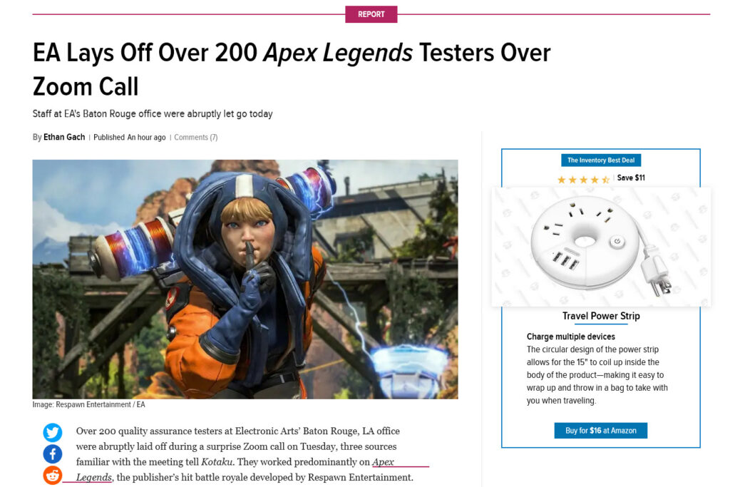 【APEX】EAがエーペックスレジェンズのテスター200人をZoom会議で解雇 | エーペックスレジェンズ - APEX攻略速報まとめ＠エペ速